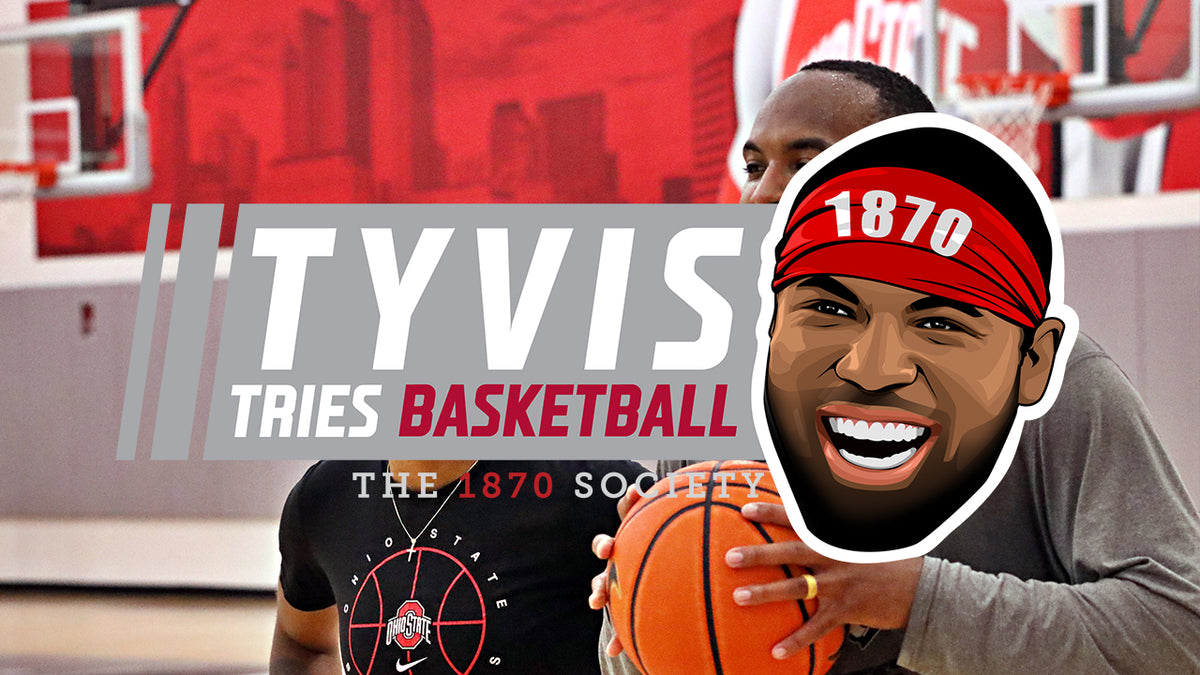 Tyvis Tries Basketball with Ohio State's Cotie McMahon – The 1870 Society