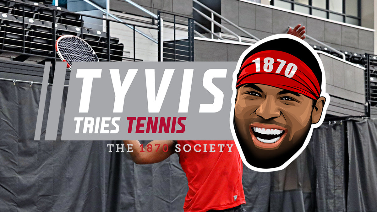 Tyvis Tries Tennis with Ohio State's Robert Cash – The 1870 Society
